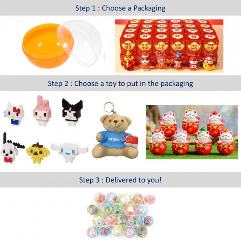 Capsule Toy Blind Box | Simplicity Gifts Singapore