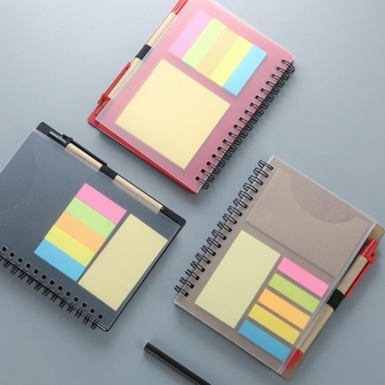 Philly O-Ring Notebook with sticky pad | Cheap Customised Notebook