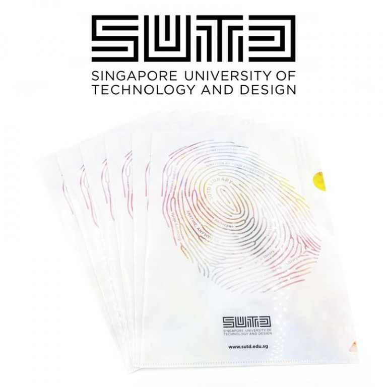 Custom Artwork Plastic File | Simplicity Gifts Singapore